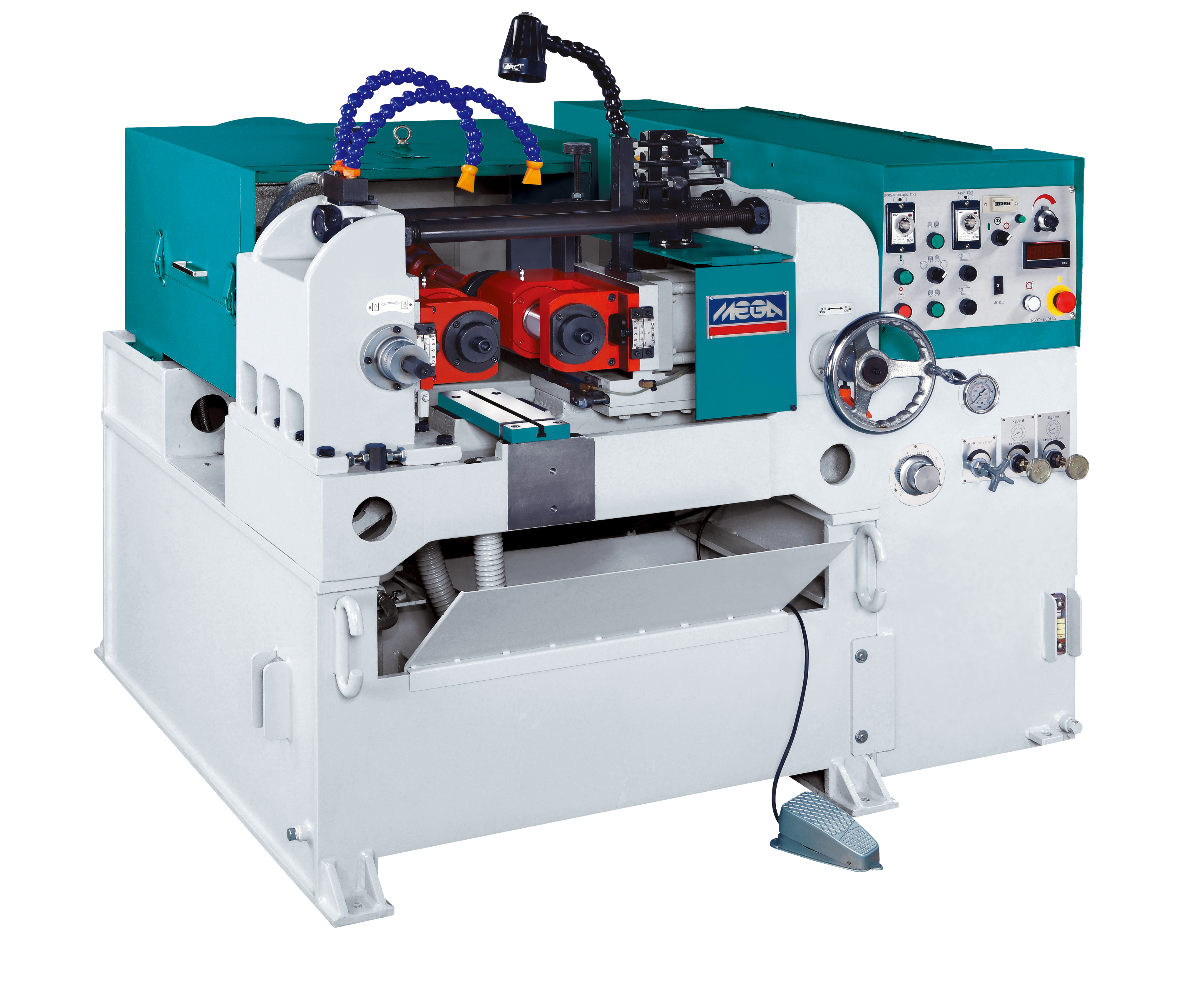 TR-40T_Thru-feed & In-feed Hydraulic Heavy Duty Thread Rolling Machine ...