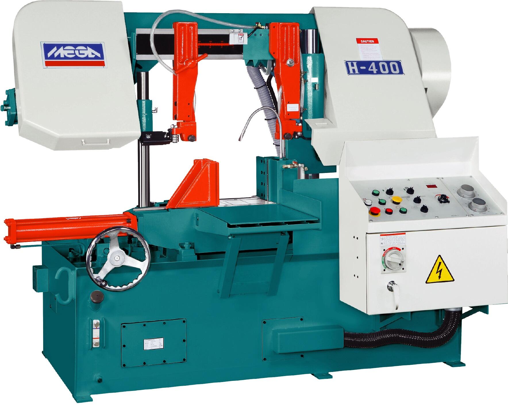 H-400 - SEMI-AUTO - Bandsaw Machine - MEGA MACHINE