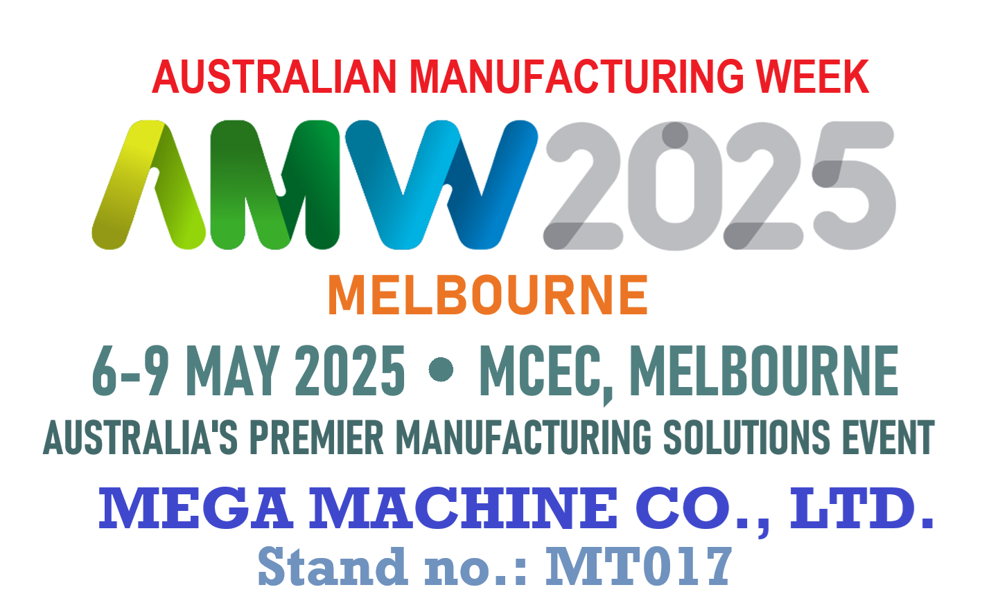 AMW Melbourne 2025_MEGA MACHINE