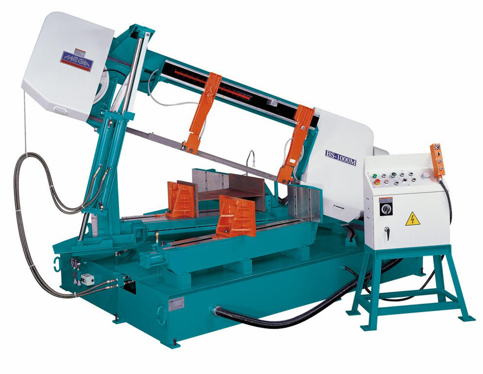 Mitre Cutting Bandsaw Machine: BS-1000M - MEGA Machine